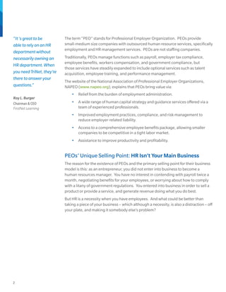 White paper what is a peo- | PDF