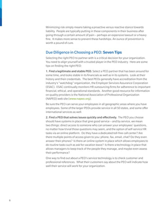 White paper what is a peo- | PDF