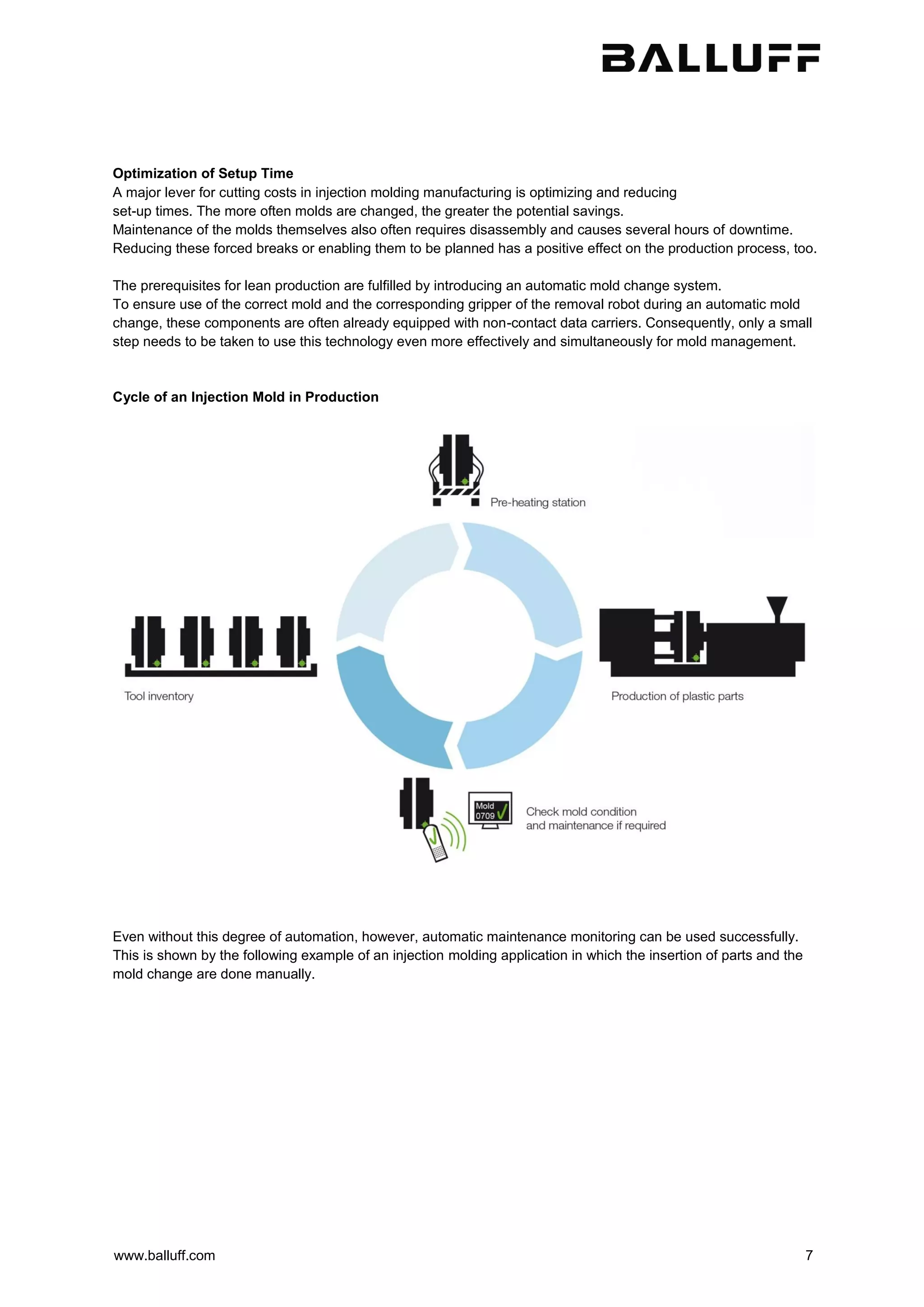 White Paper Mold-ID - Mold Management for Injection Molding with RFID | PDF