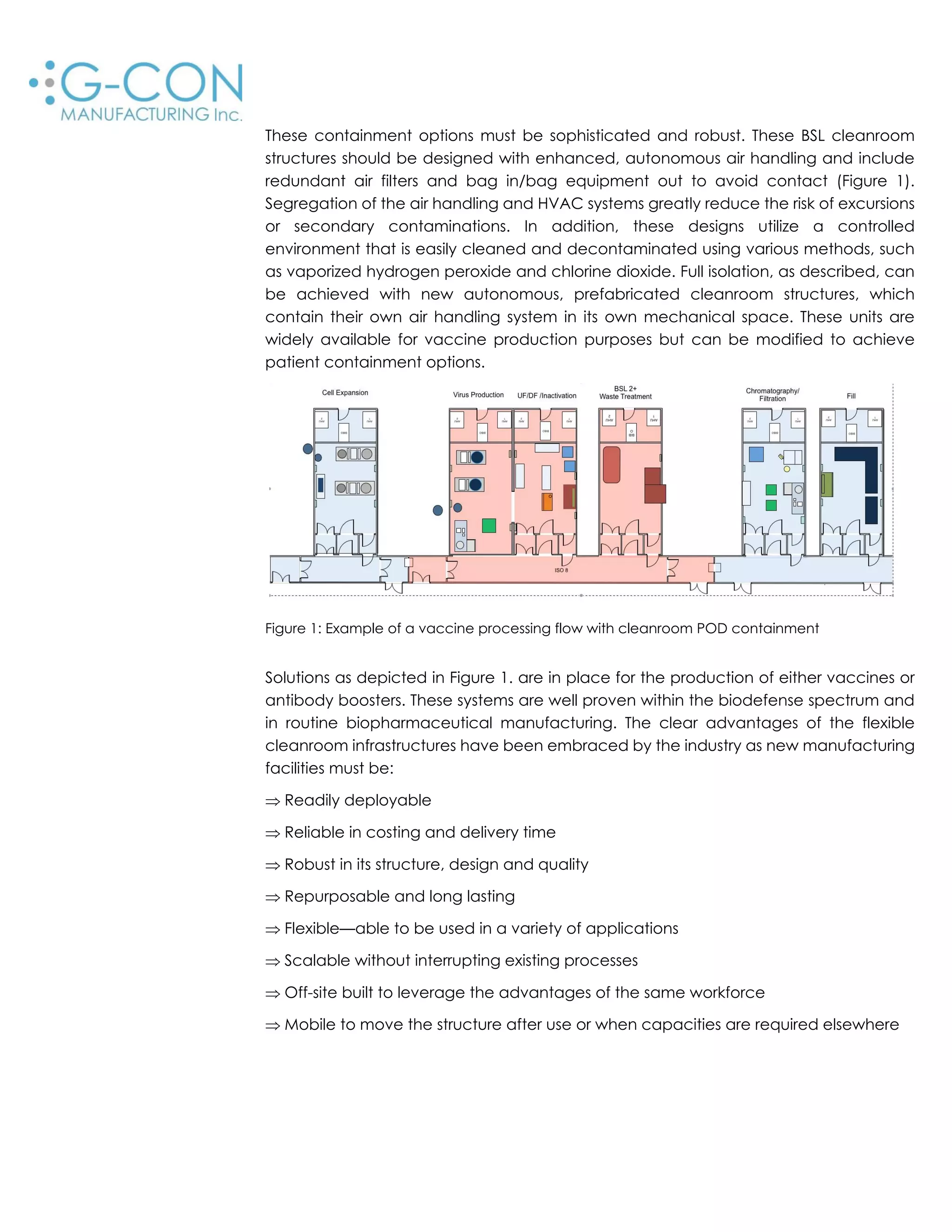 White paper 2020: G-CON's Transmissible Disease Defense Units | PDF