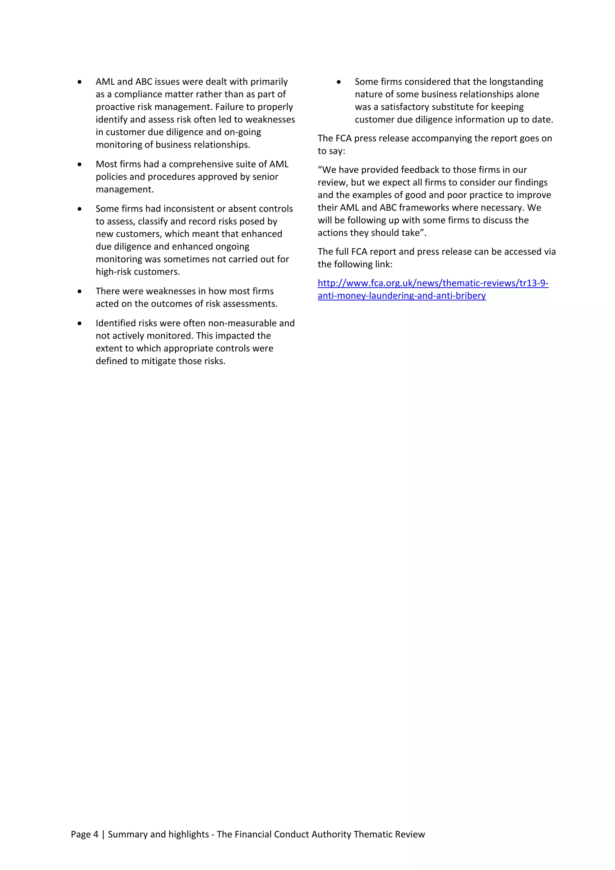 Anti-Money Laundering and Anti-Bribery and Corruption Systems ...