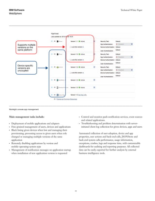 [Whitepaper] an overview of ibm mobile first platform | PDF
