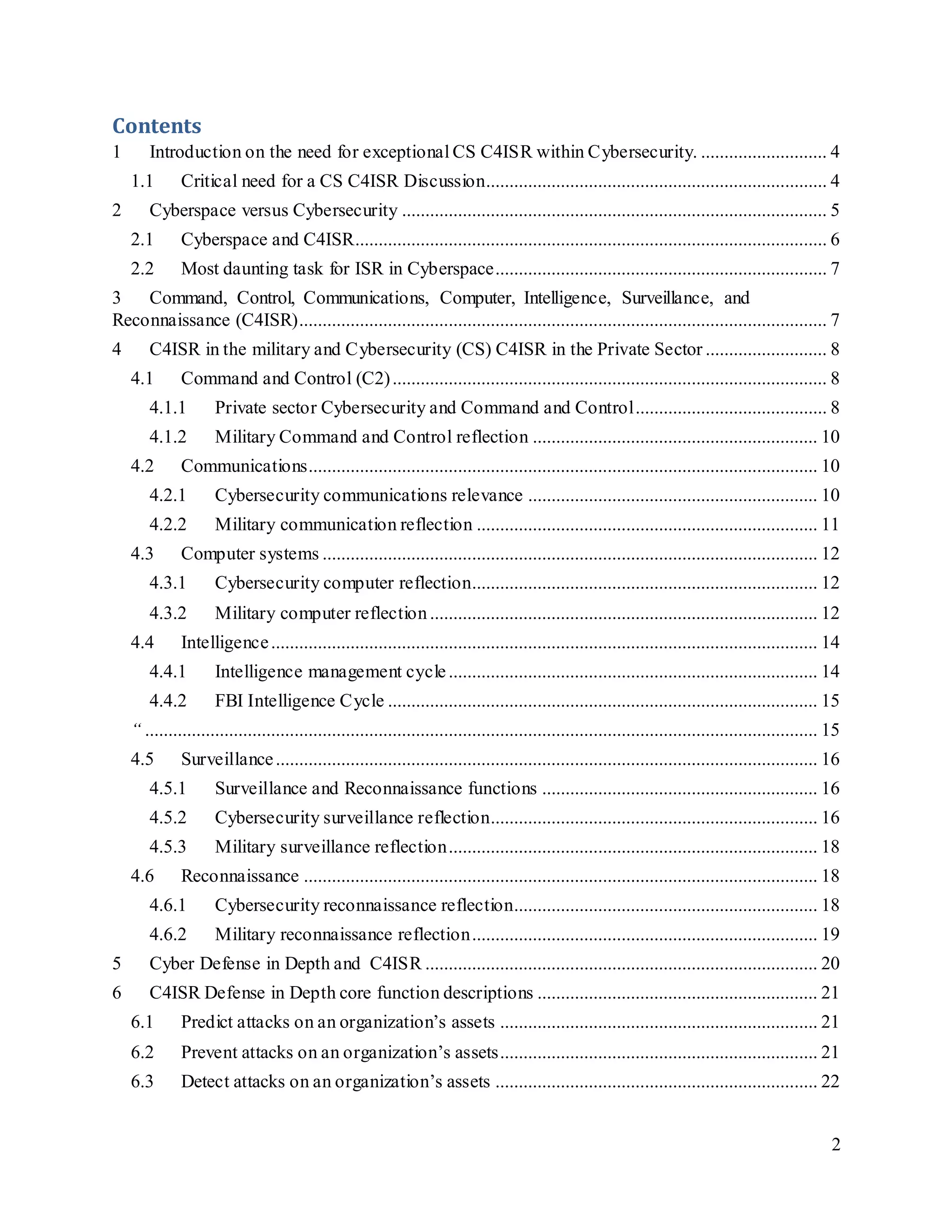 Cyber Security Command, Control, Communications, Computers Intelligence ...