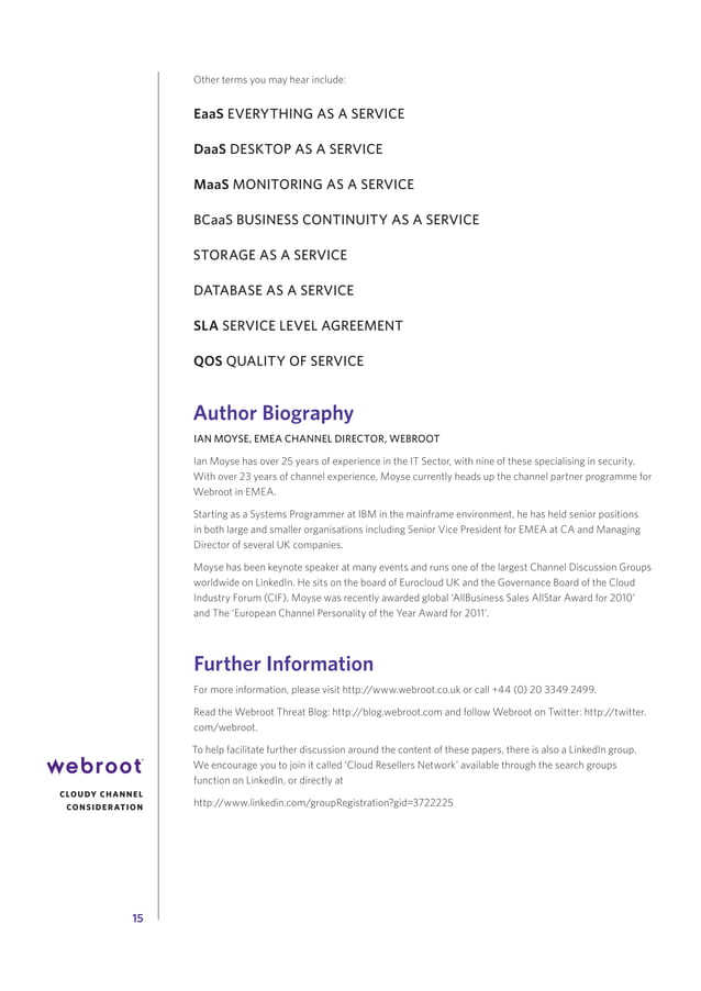 Whitepaper channel cloud computing paper 2 | PDF