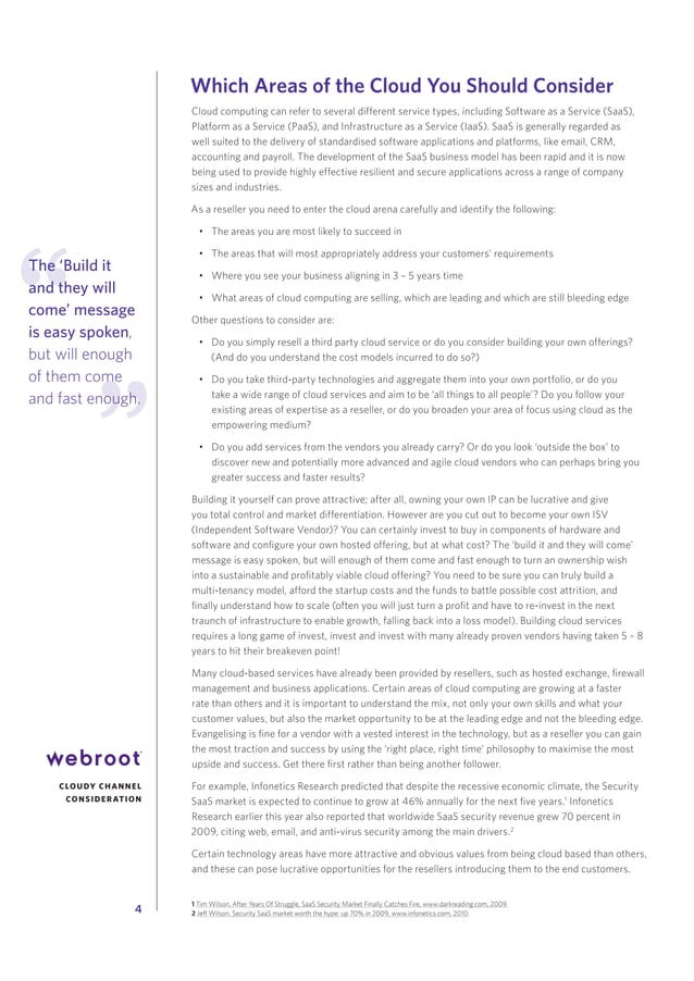 Whitepaper channel cloud computing paper 2 | PDF