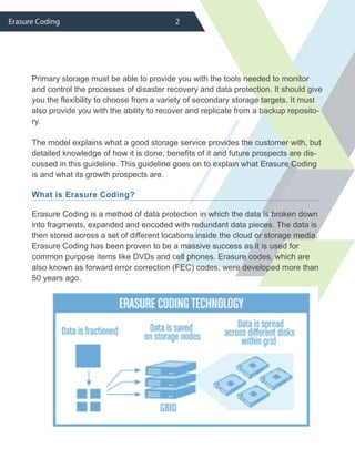 Erasure Coding: Revolutionizing Data Durability and Storage Efficiency ...