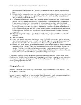 Details and Set-up of Other FlexFields in Oracle E-Business Suite | PDF