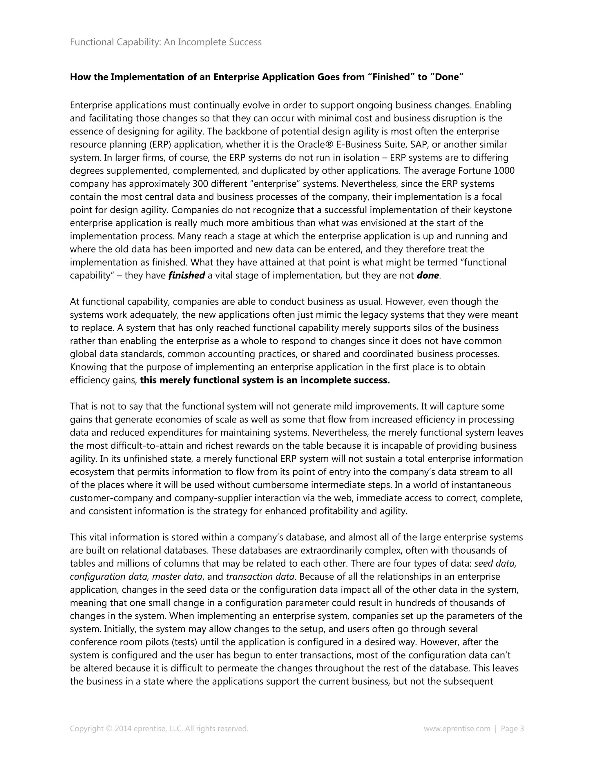 Functional Capability - An Incomplete Success | PDF