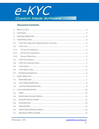 Whitepaper E Kyc By Inflow | PDF
