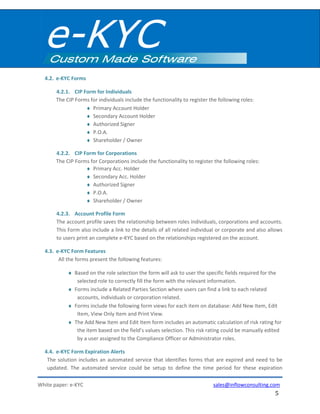 Whitepaper E Kyc By Inflow | PDF