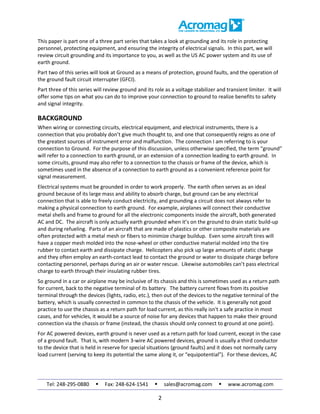 Electrical Grounding Practices- Part 1 of 3 | PDF