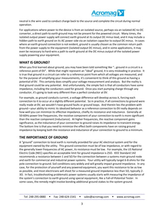 Electrical Grounding Practices- Part 1 of 3 | PDF