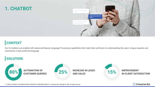 REVOLUTIONIZE CUSTOMER INTERACTIONS WITH CONVERSATIONAL AI | PDF