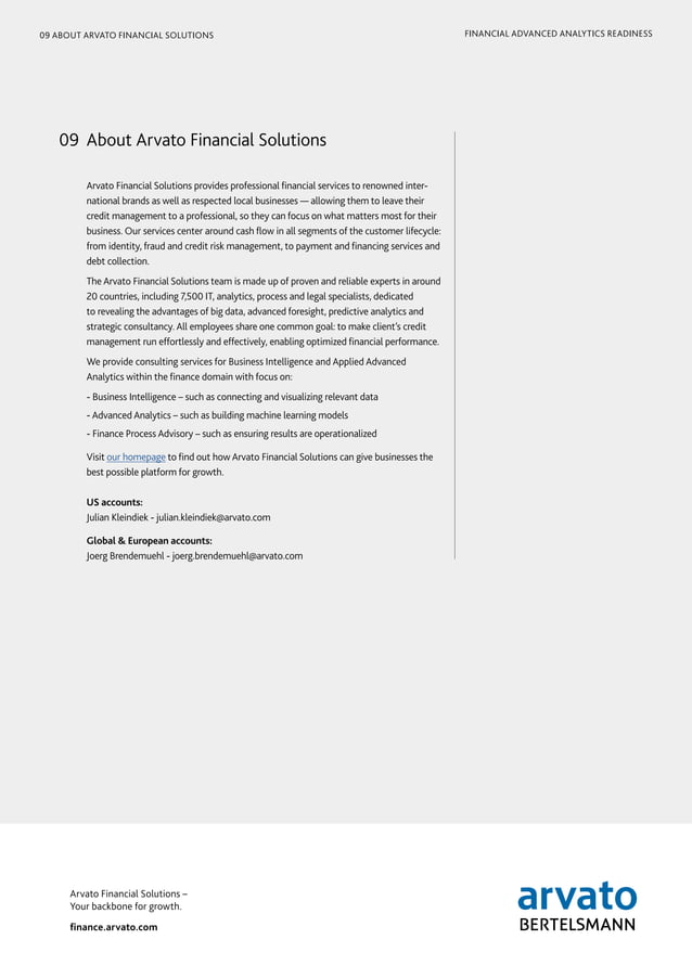 White paper financial analytics | PDF