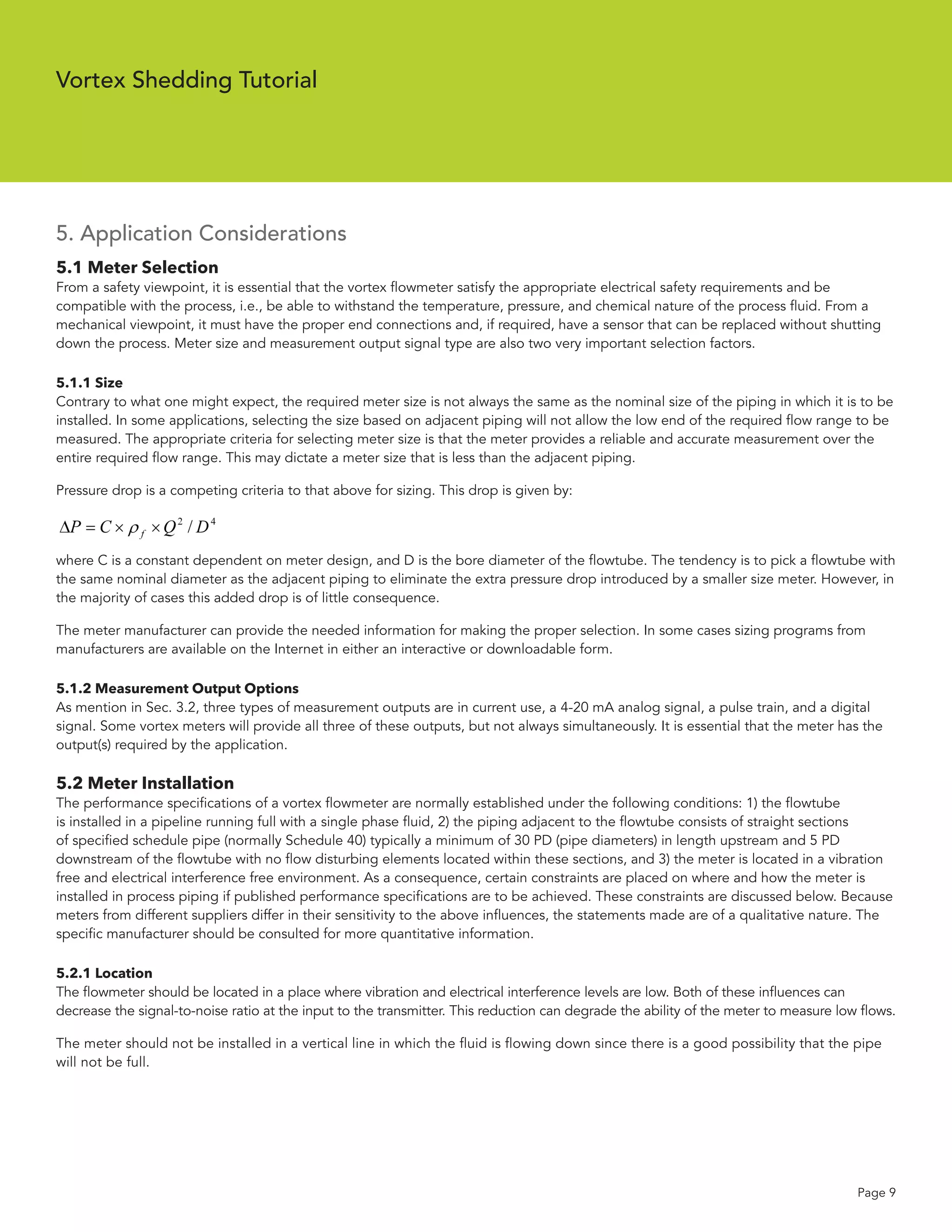 White paper foxboro_vortexsheddingtutorial_01-10 | PDF