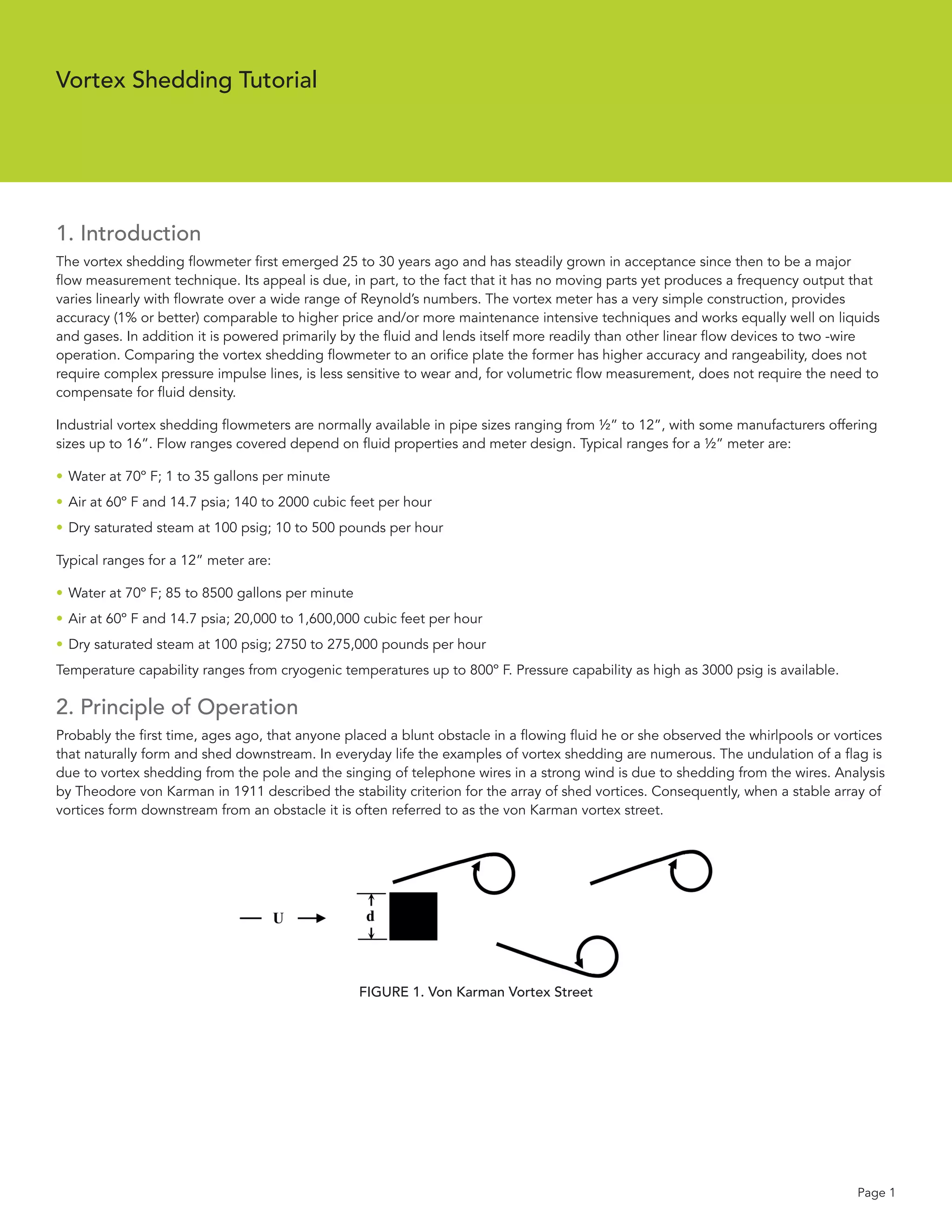 White paper foxboro_vortexsheddingtutorial_01-10 | PDF