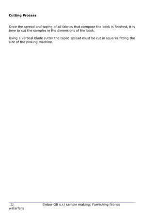 The perfect waterfall samples_furnishing sample making | PDF