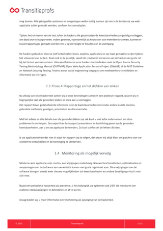 Whitepaper gap analyse techniek scan securityscan | PDF | Computer Software and Applications ...