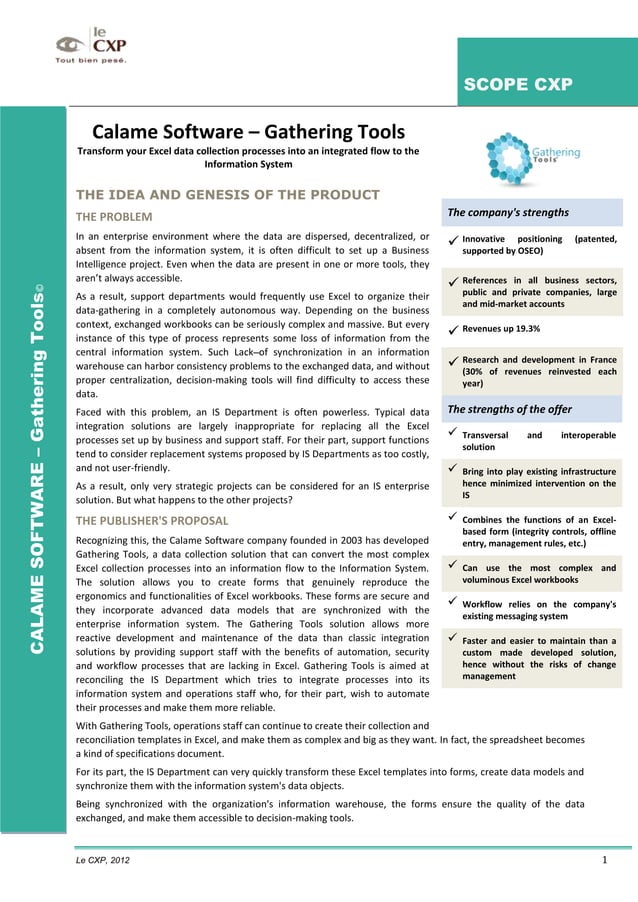 White paper gathering tools | PDF