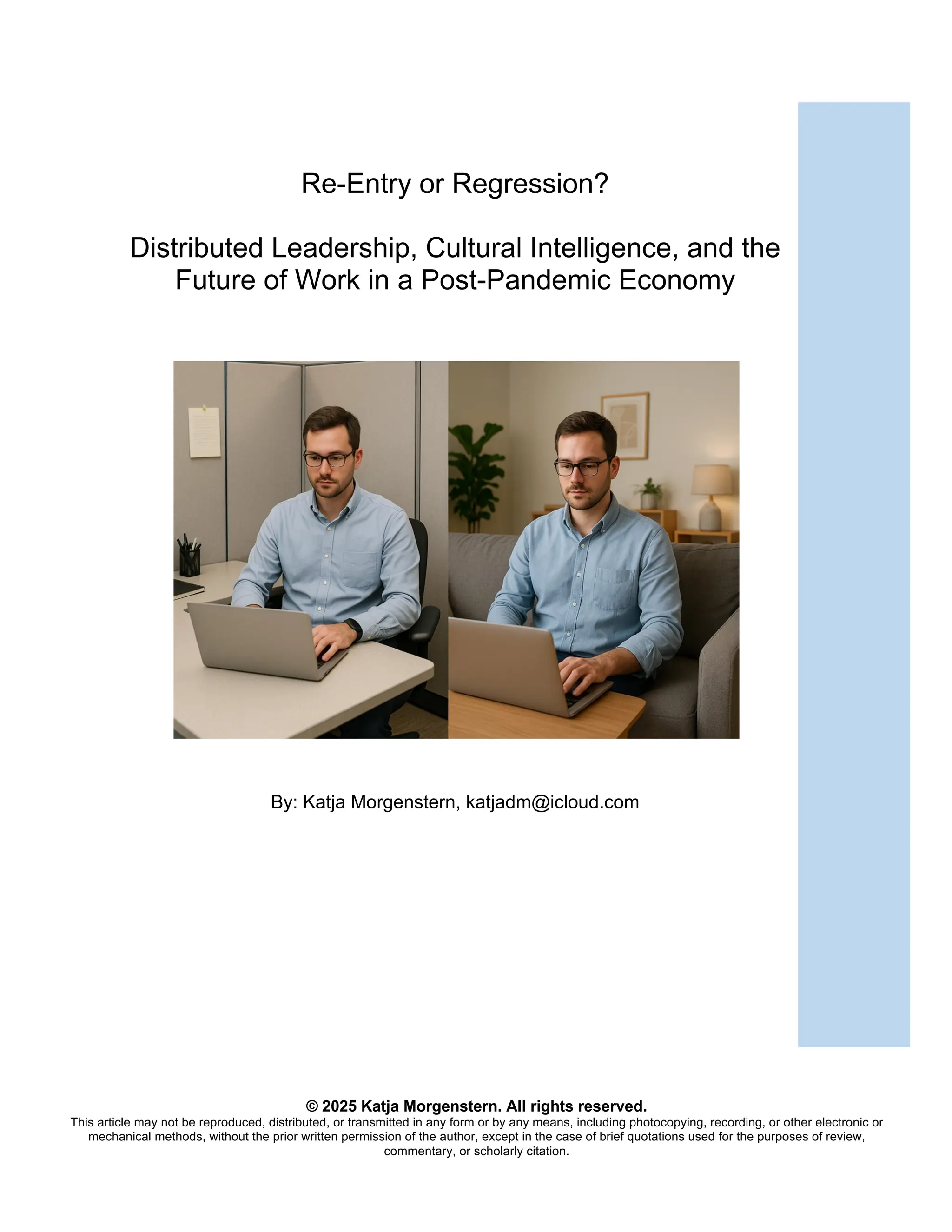 White Paper Distributed Global Leadership Model | PDF