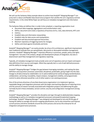 Governance and Architecture in Data Integration | PDF