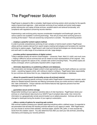 Website and Social Media Archiving: A Growing Necessity for Government ...