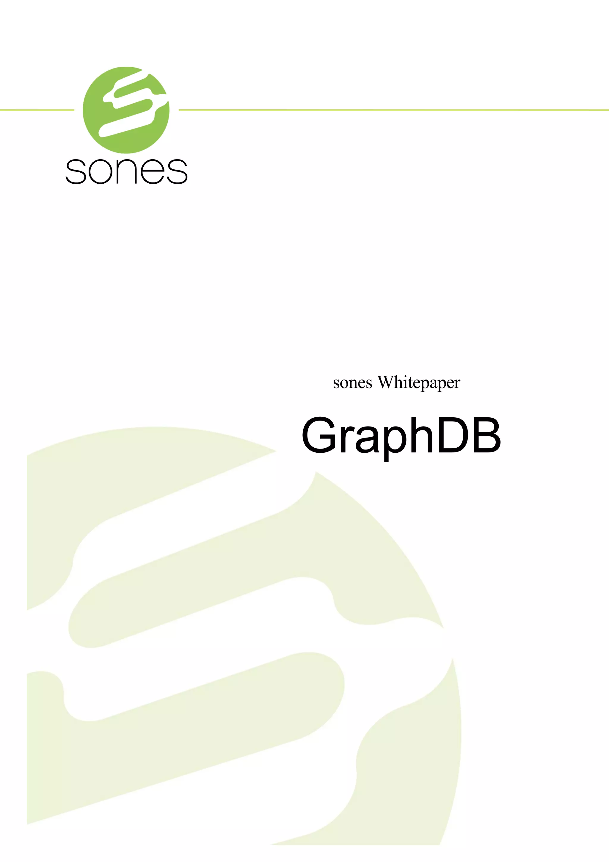 Whitepaper sones GraphDB (eng) | PDF