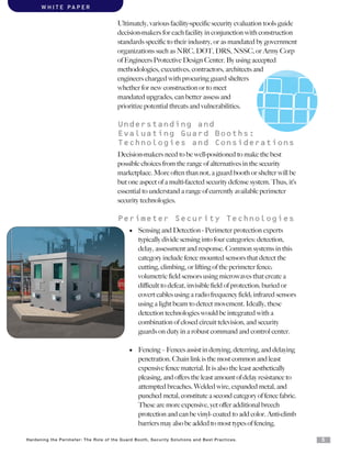 Hardening the Perimeter: The Role of the Guard Booth, Security ...