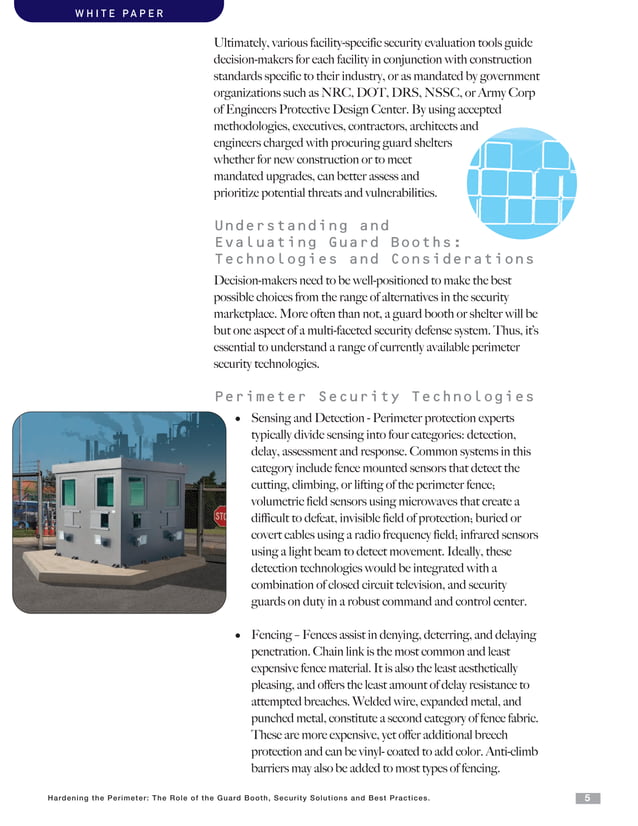 Hardening the Perimeter: The Role of the Guard Booth, Security ...