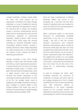 Identifying & Building Leadership Capability | PDF