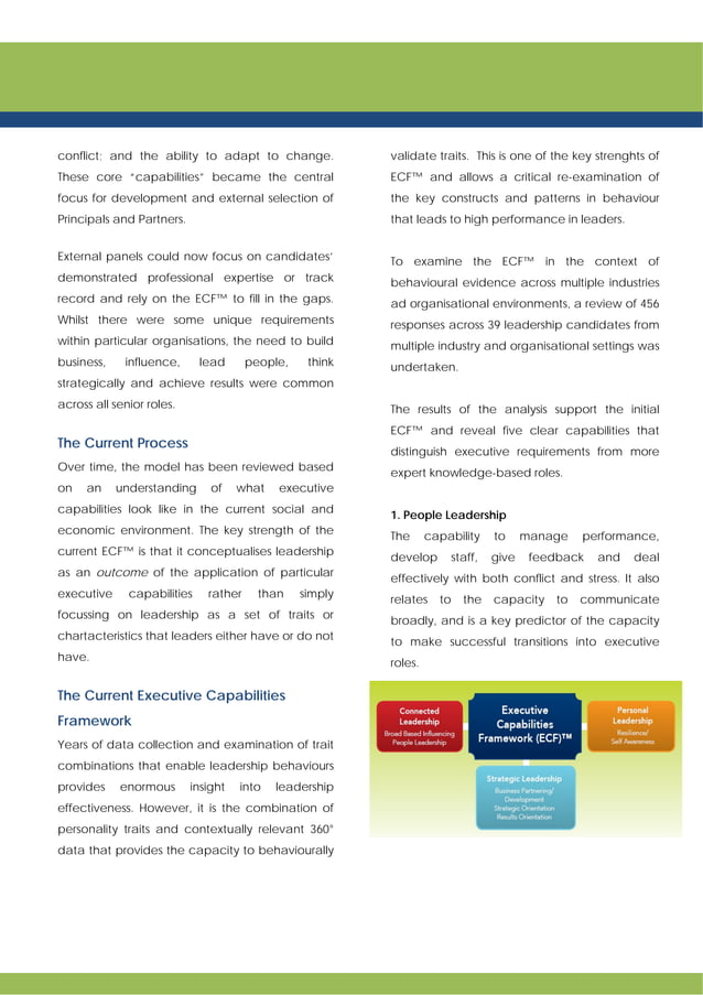 Identifying & Building Leadership Capability | PDF | Business ...