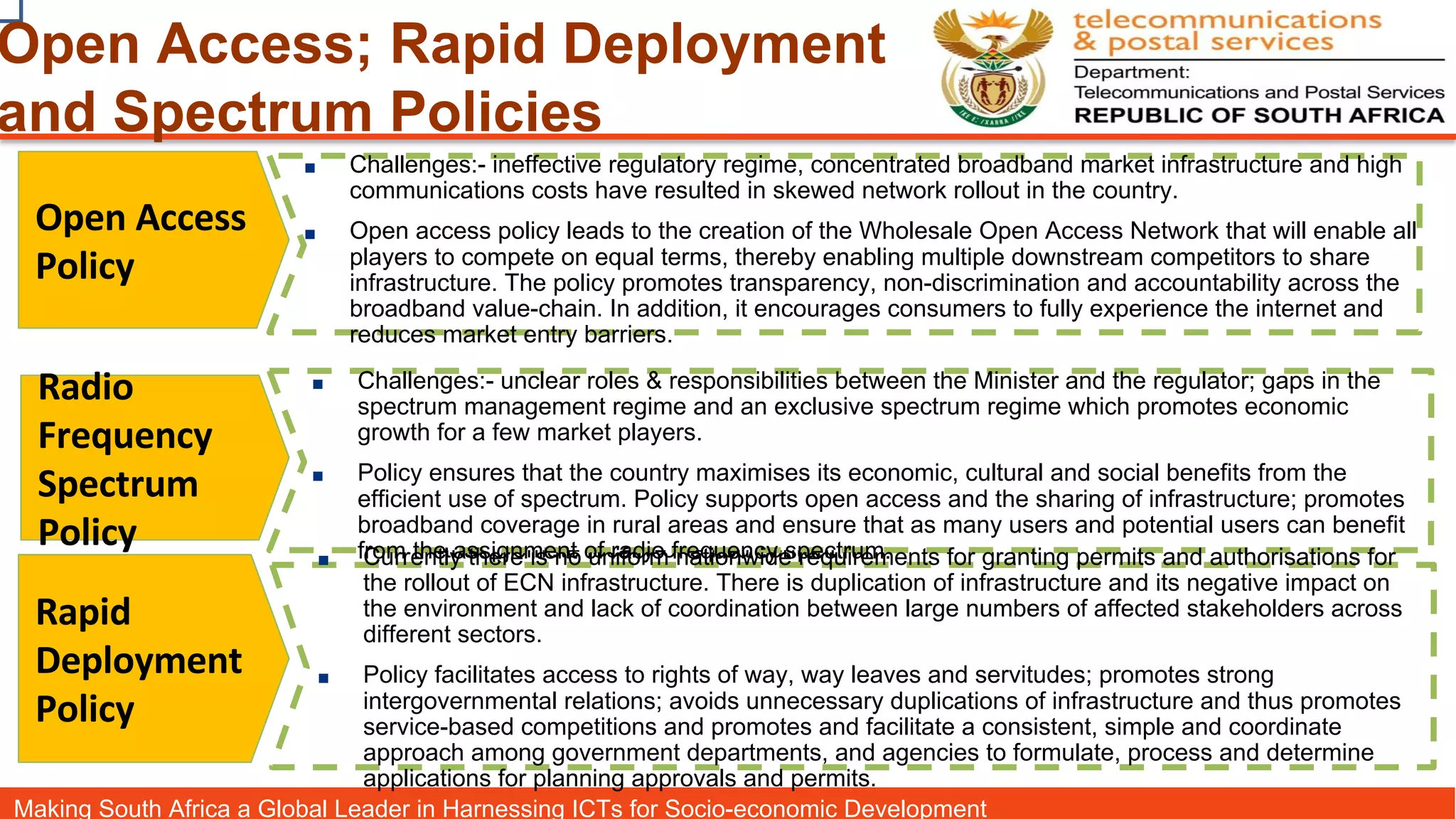 National Integrated ICT Policy White Paper: Implementation Plan | PDF