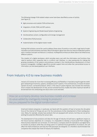 Smart Engineering - The Impact of Industry 4.0 on PLM | PDF