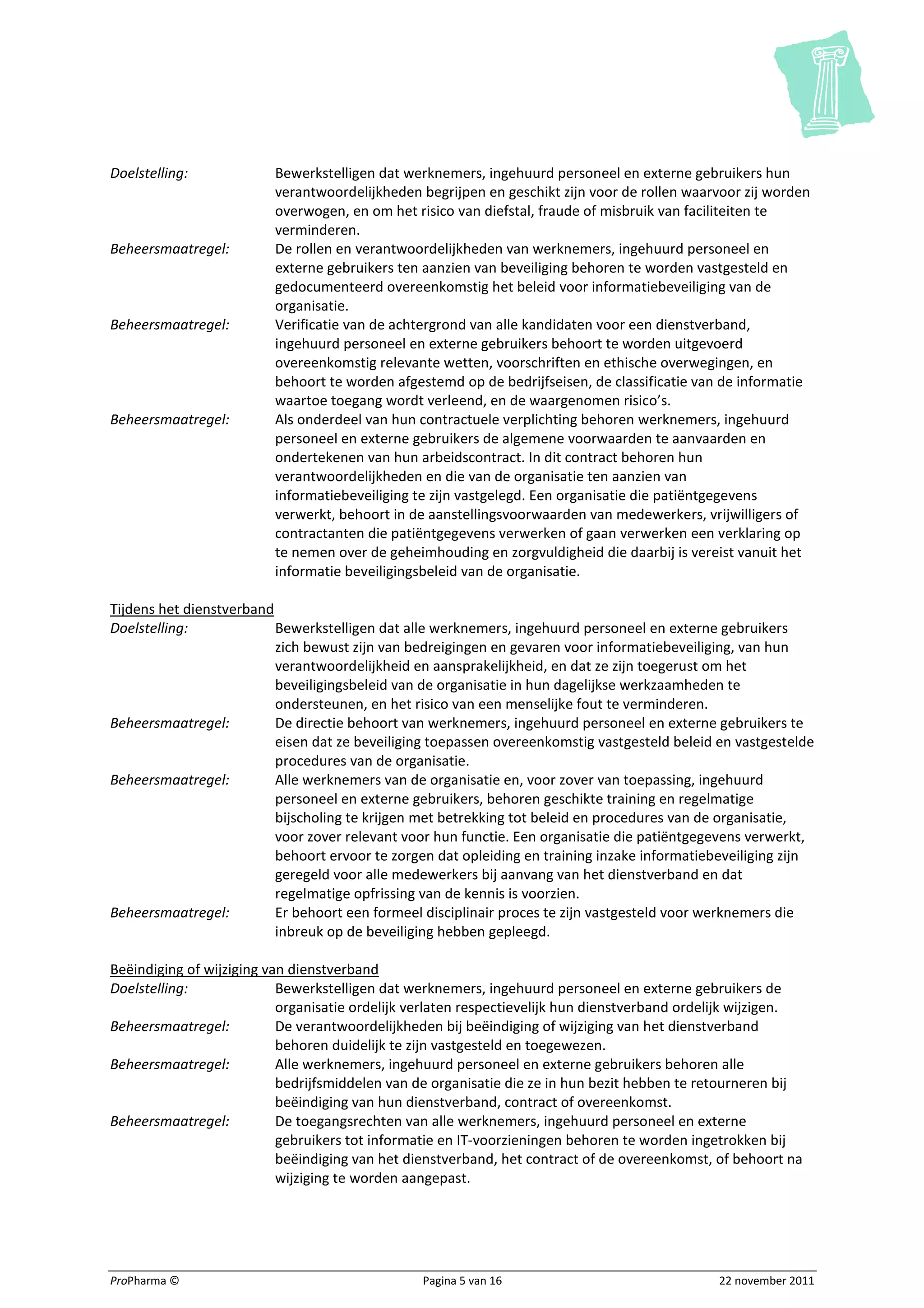 Whitepaper informatiebeveiliging in de zorg nen7510 herzien | PDF