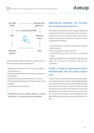 Whitepaper Integrated document management with Microsoft 365 and ...