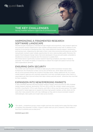 Whitepaper key market research challenges | PDF
