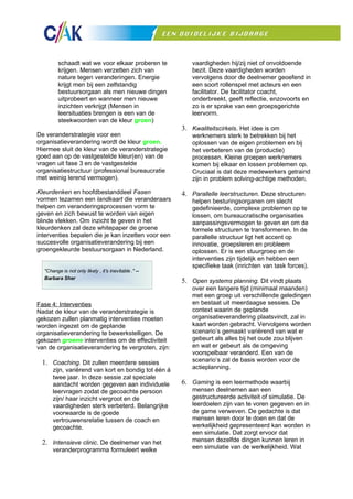 Whitepaper Kleurdenken In Organisatieveranderingen | DOC