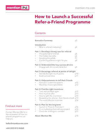 White paper on Referral Marketing | PDF
