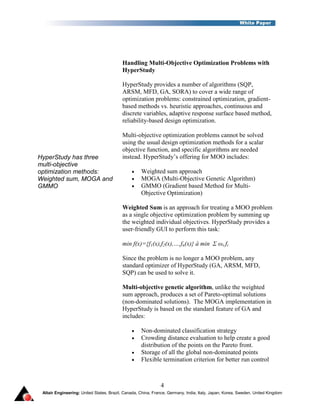White paper multi objopt | PDF