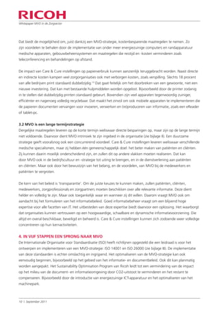 Whitepaper MVO in de Zorgsector | PDF