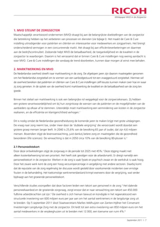 Whitepaper MVO in de Zorgsector | PDF