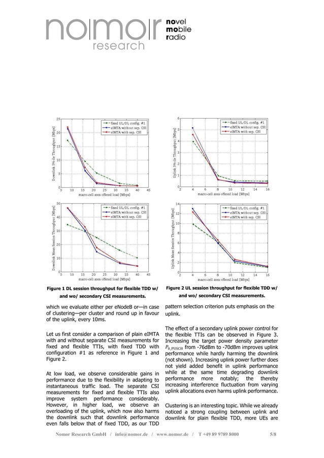 White Paper Dynamic Tdd For Lte A Eimta And 5g Pdf Computer Networking Computing