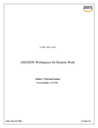 White paper on aws workspaces | DOCX