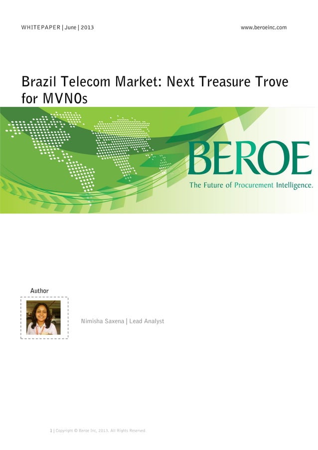 Brazil - MVN opportunity Anatel | PDF