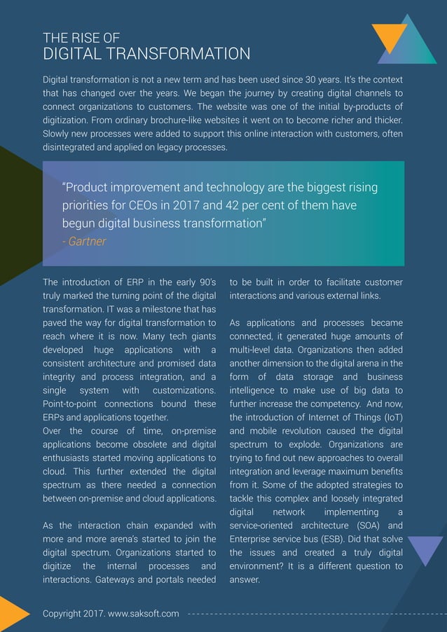 Digital transformation - whitepaper | PDF
