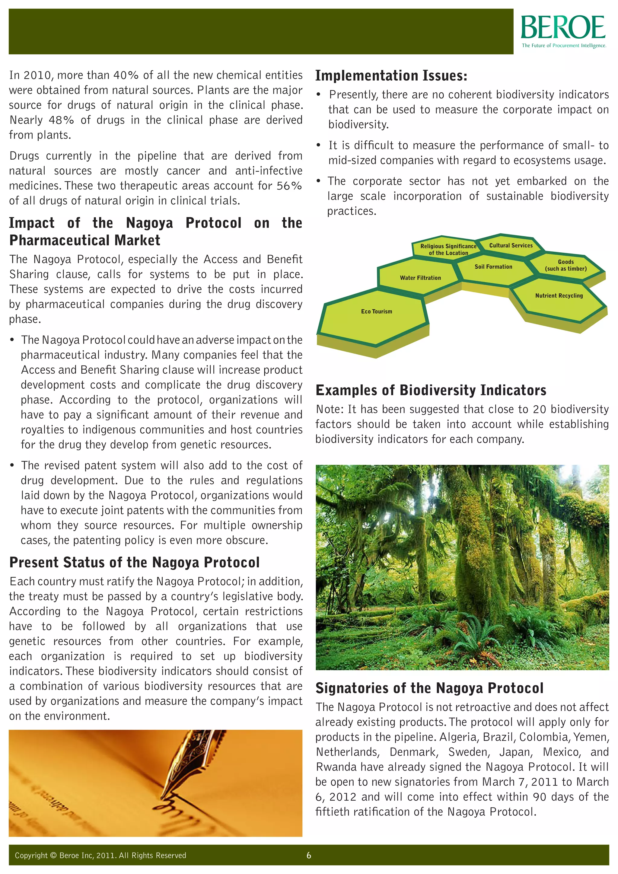 Nagoya Protocol and its Implications on Pharmaceutical Industry | PDF