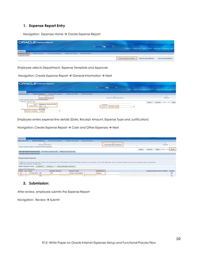 White_Paper_on_Oracle_Internet_Expenses_Setup_and_Functional_Process ... White_Paper_on_Oracle_Internet_Expenses_Setup_and_Functional_Process ...