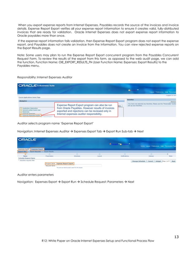 White_Paper_on_Oracle_Internet_Expenses_Setup_and_Functional_Process ... White_Paper_on_Oracle_Internet_Expenses_Setup_and_Functional_Process ...