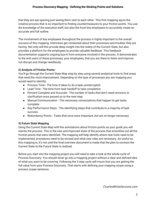 Process Discovery Mapping | PDF