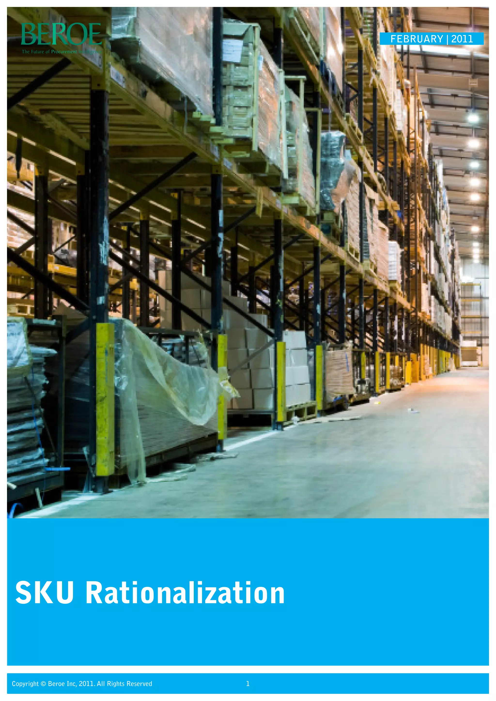 SKU Rationalization | PDF